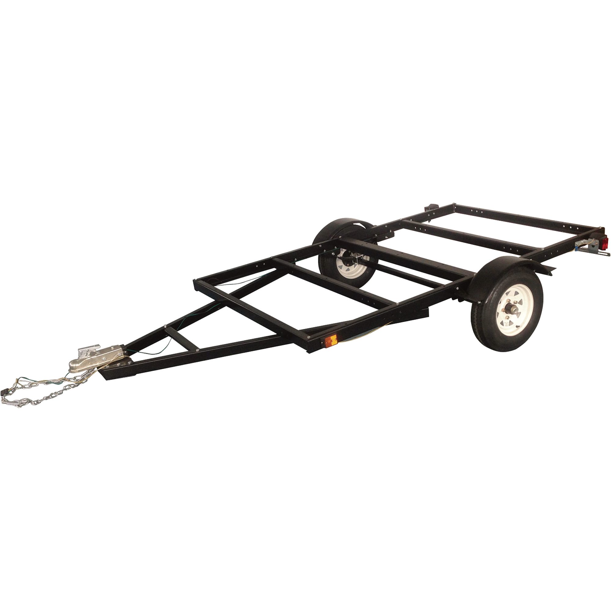 The Frame: Ironton 5ft. x 8ft. Steel Utility Trailer Kit - Overlander ...